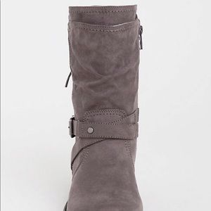 torrid | Shoes | Torrid Boots Grey | Poshmark